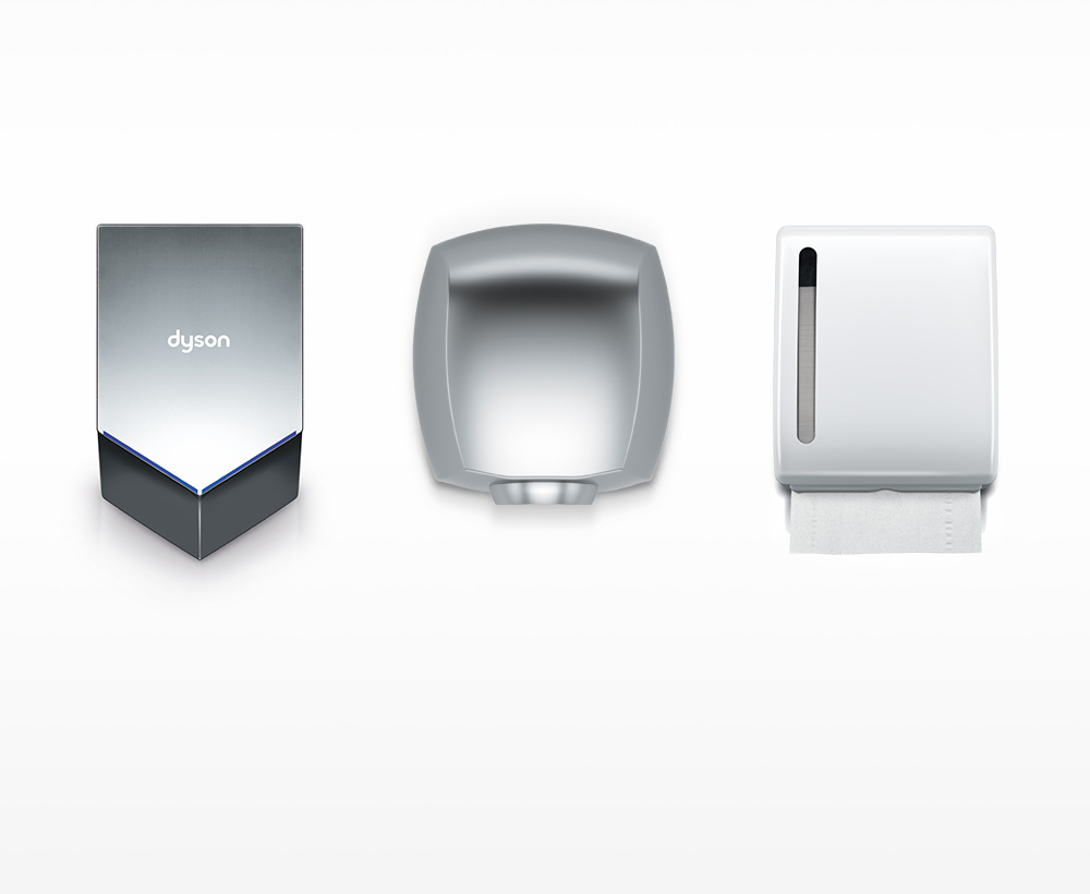 Dyson Airblade V - Slim & Compact Hand Dryer